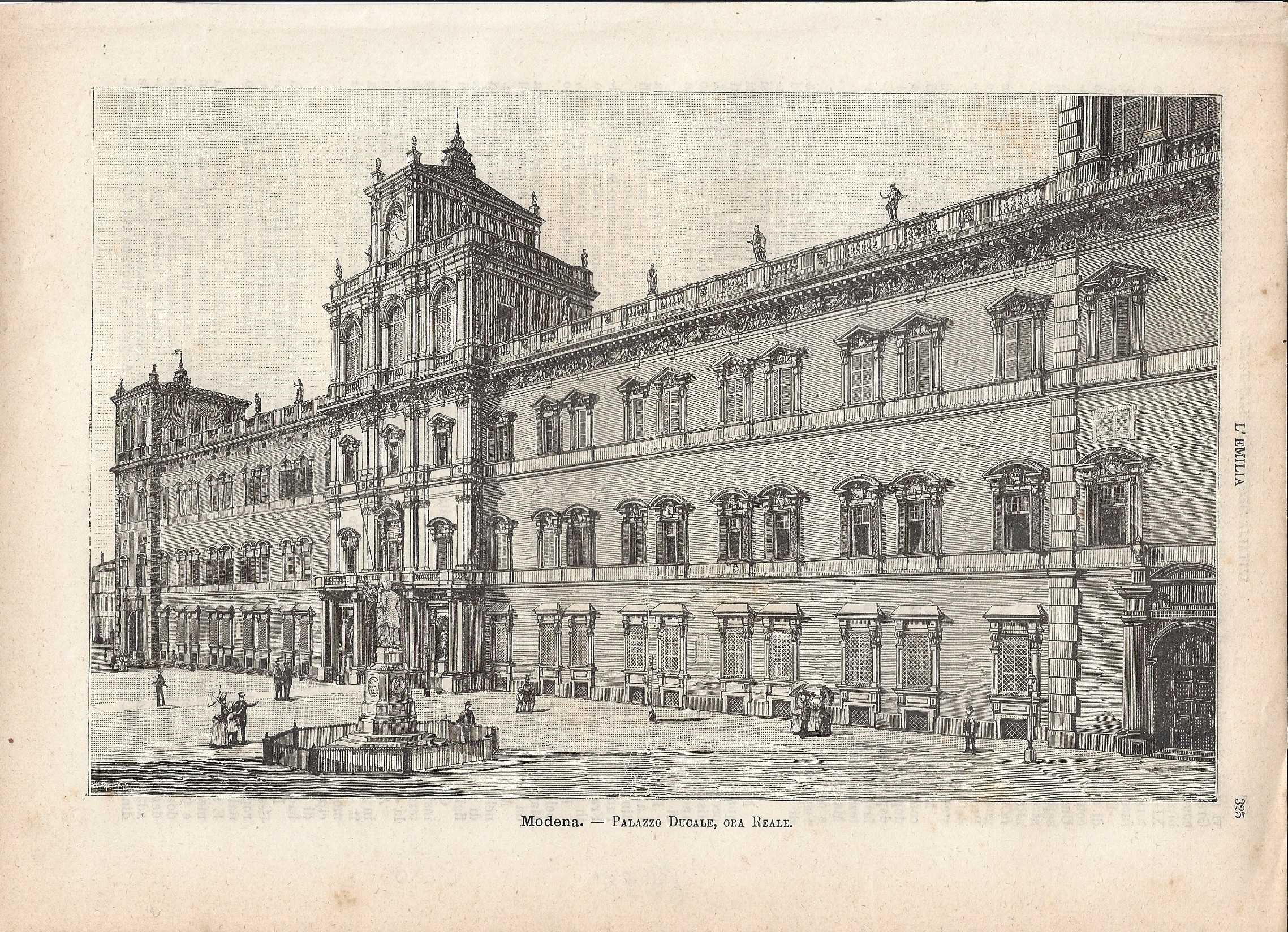 Modena. - PALAZZO DUCALE, ORA REALE.