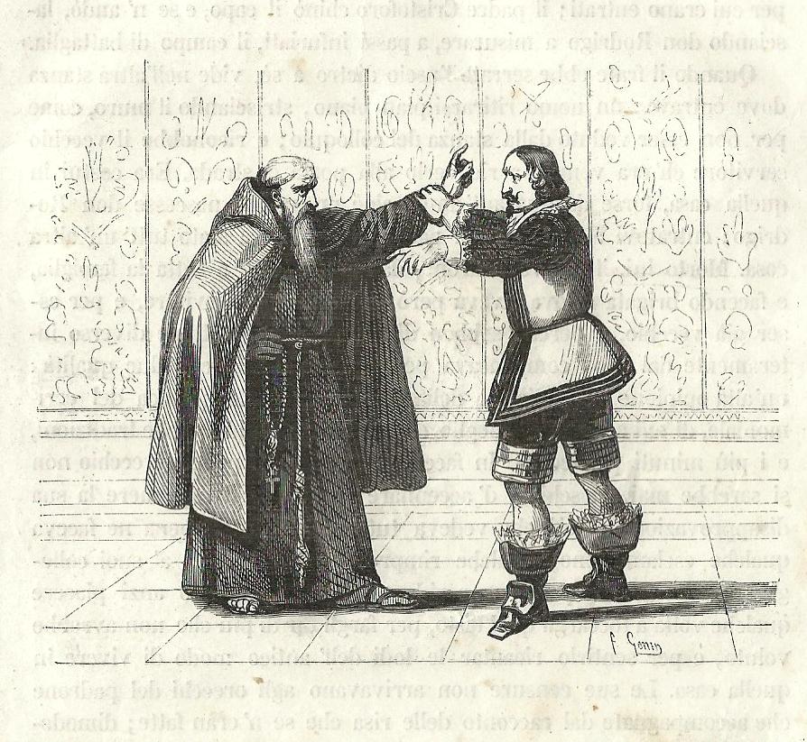 (Padre Cristoforo e Don Rodrigo)